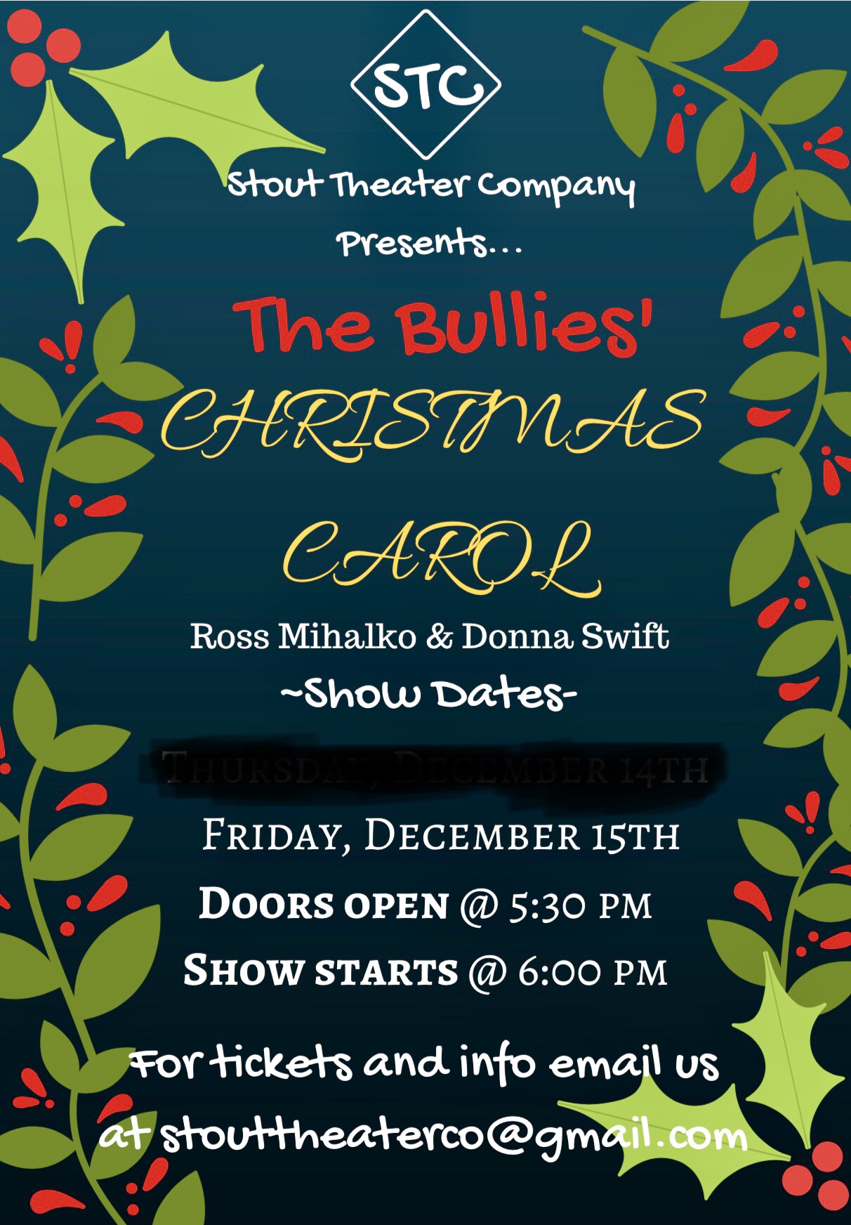 The Bullies’ Christmas Carol – STEM Middle School