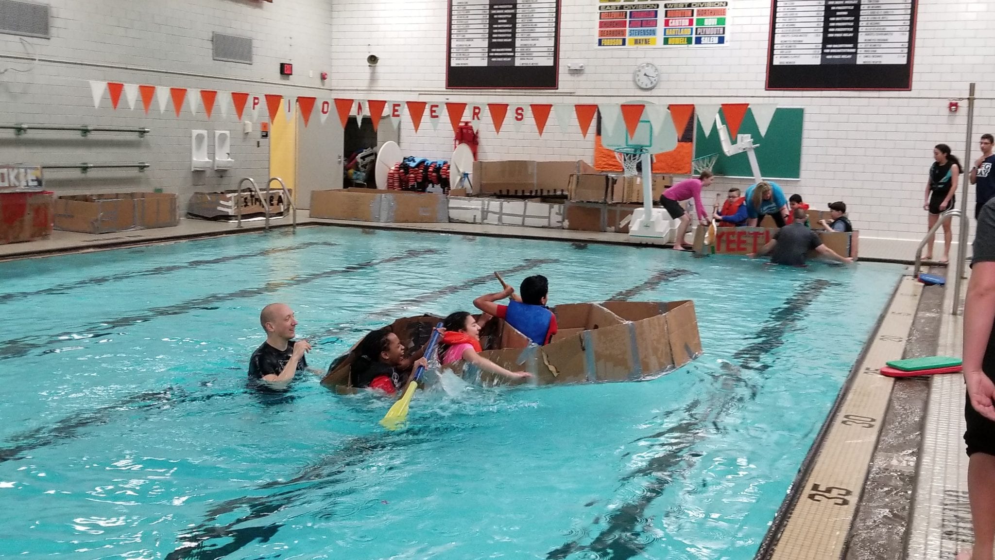 Cardboard Boat Photos – STEM Middle School