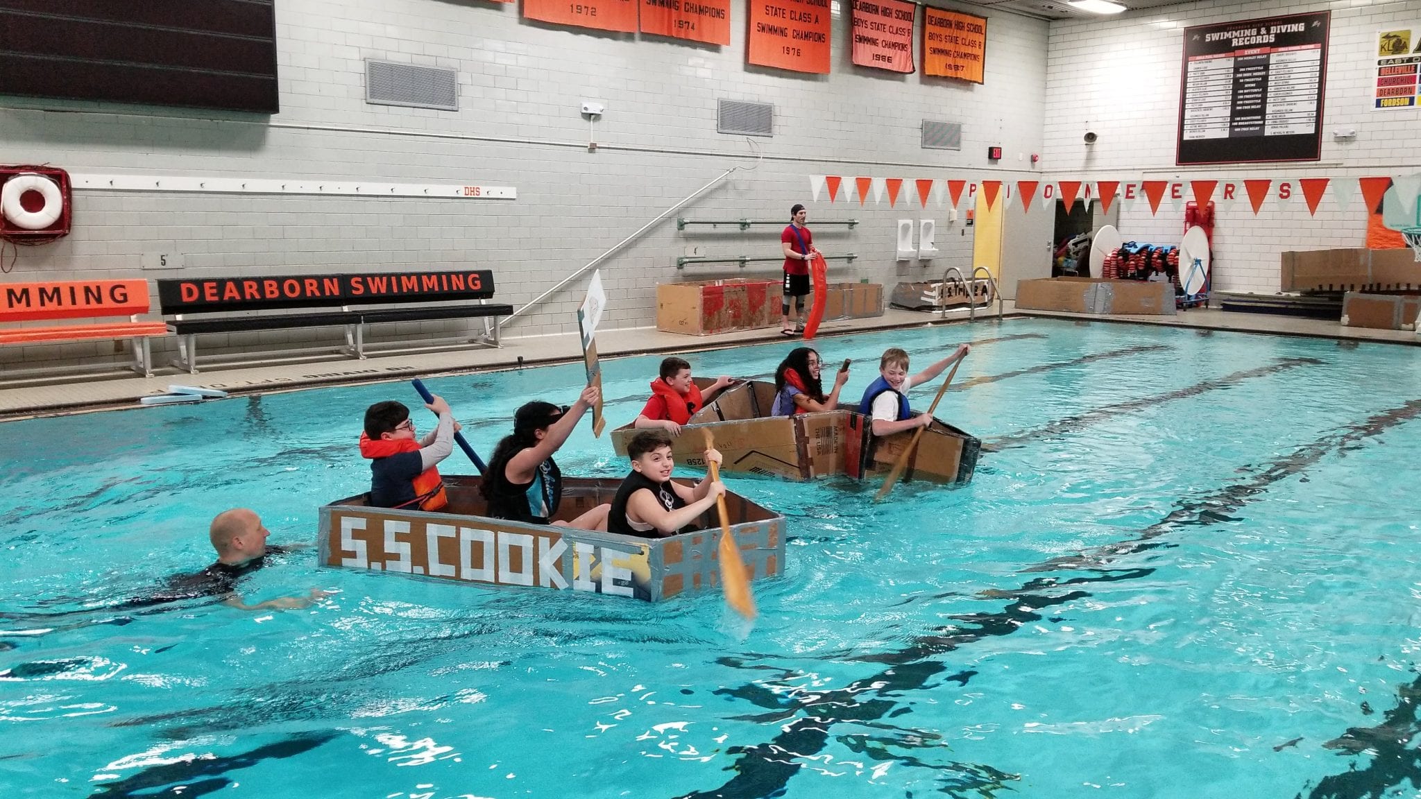 Cardboard Boat Photos – STEM Middle School