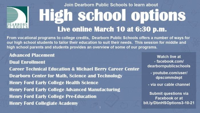 High School Options | STEM Middle School